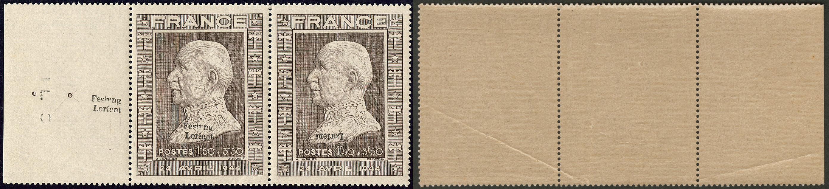 festung lorient Stamp Auctions