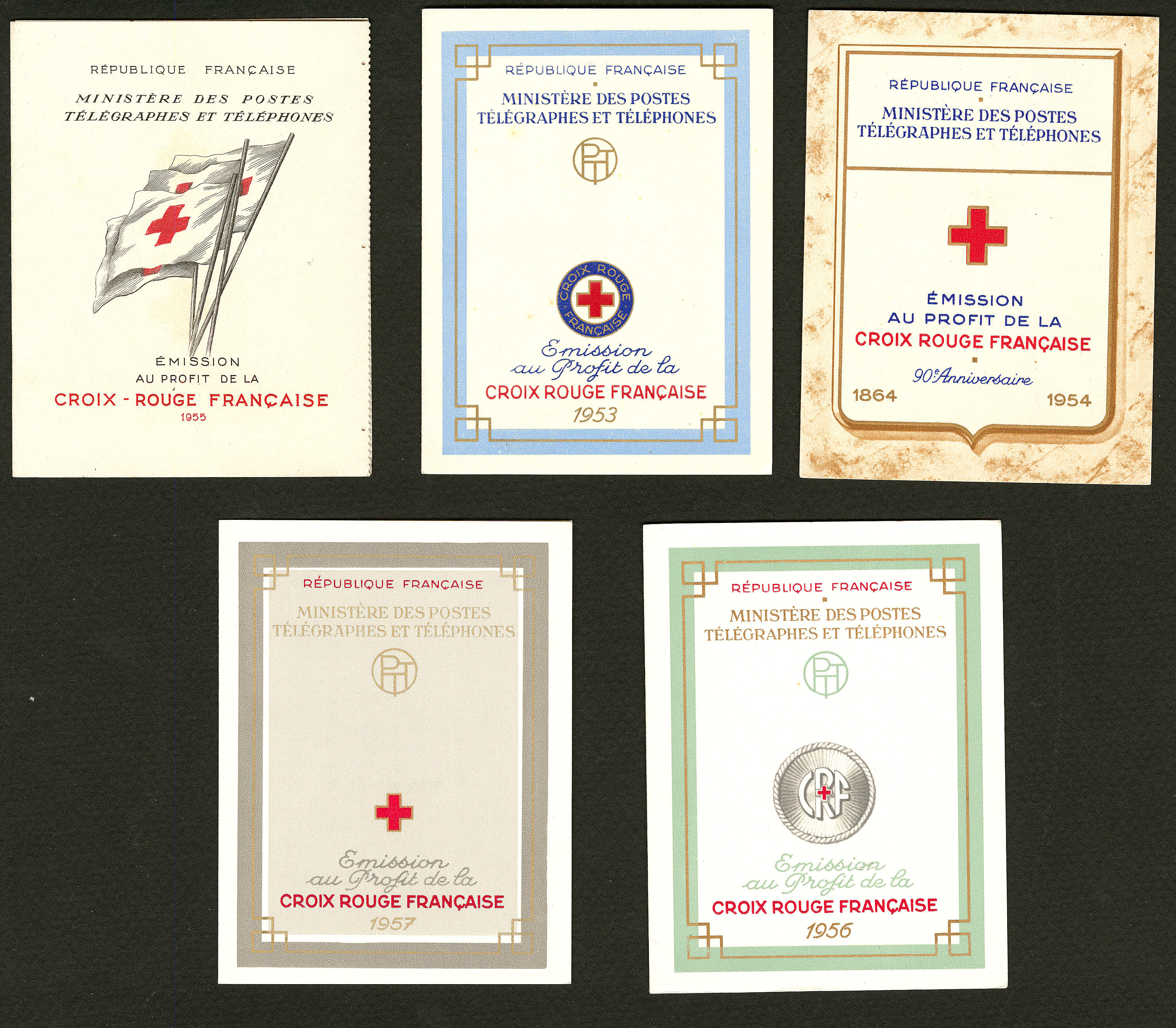 carnets croix rouge Stamp Auctions