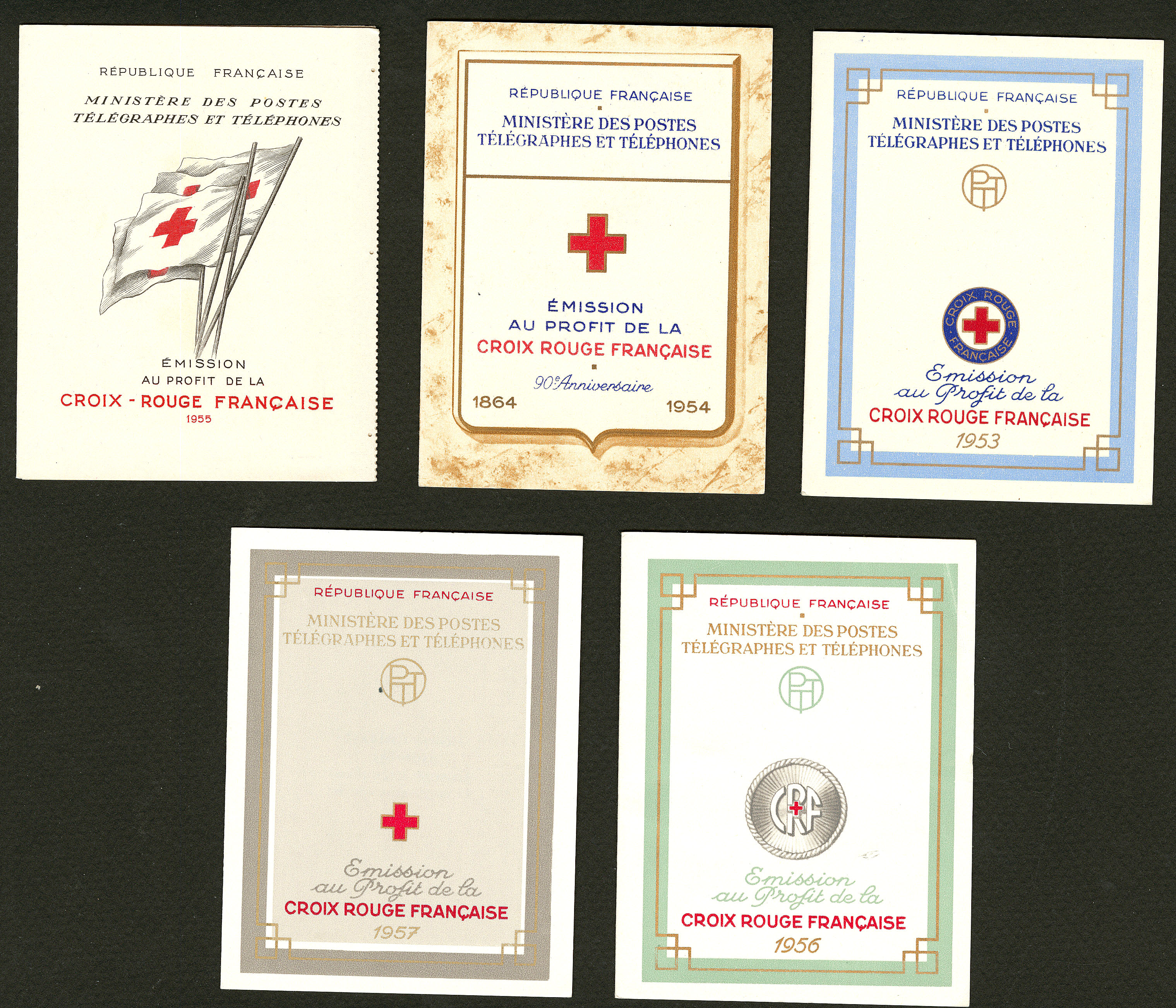 carnets croix rouge Stamp Auctions